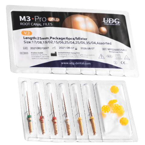 Buy Endodontics Products - M3 Pro Gold Files